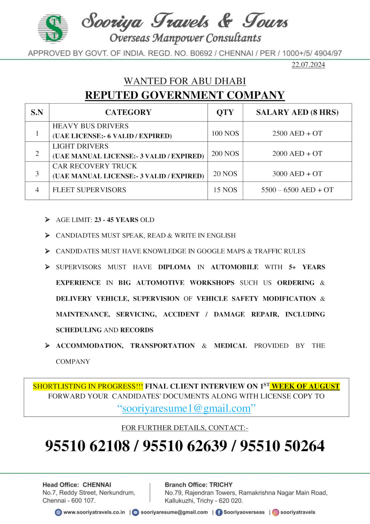 SAUDI ARABIA WEBUILD SPA SALINI COMPANY VACANCY