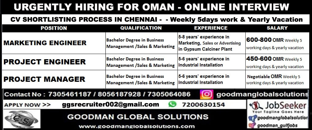 Hiring for Saudi Arabia