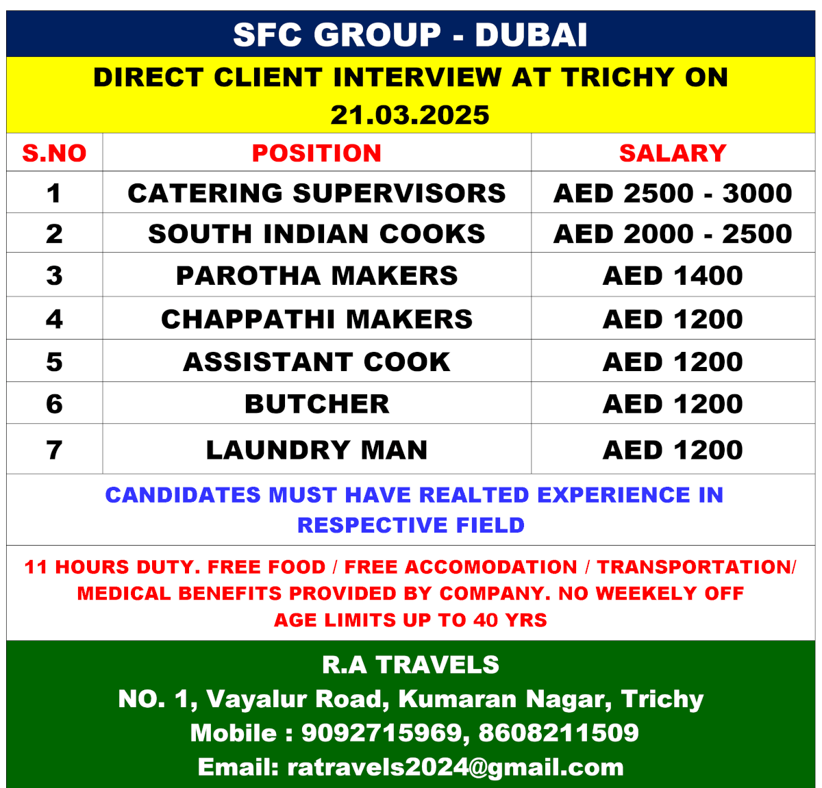 SFC GROUP - DUBAI