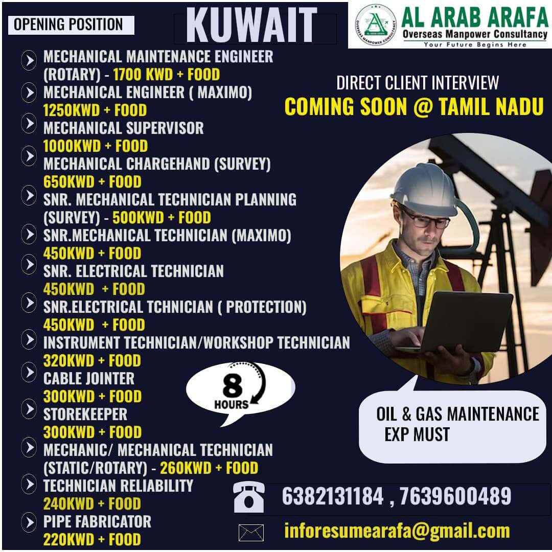 DIRECT CLIENT INTERVIEW ON COMING SOON @ TAMILNADU