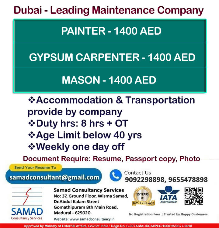 DUBAI - LEADING CONSTRUCTION COMPANY