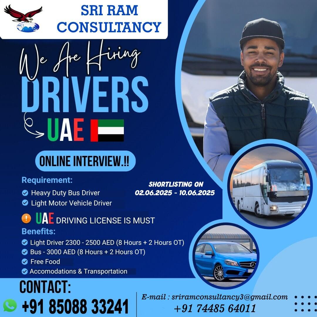 WALK-IN INTERVIEW ON 04th JUN 2025 @CHENNAI & 10th JUN 2025 @COCHIN